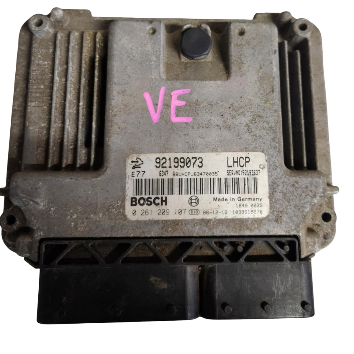 VE - HOLDEN COMMODORE - ECU - P/N #92199073 SERVICE #92193637 ...