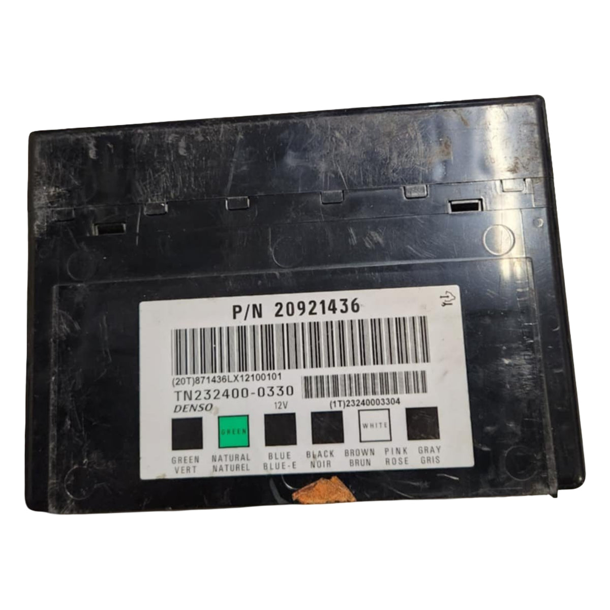 HOLDEN COMMODORE - BODY CONTROL MODULE - P/N #20921436 — Commodore Auto ...