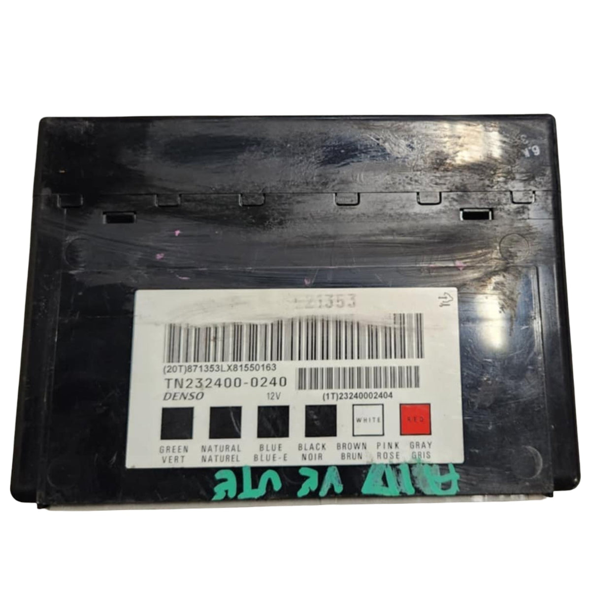 A117 - VE 2009 - HOLDEN COMMODORE UTE - BODY CONTROL MODULE V6 LY7 AUT ...