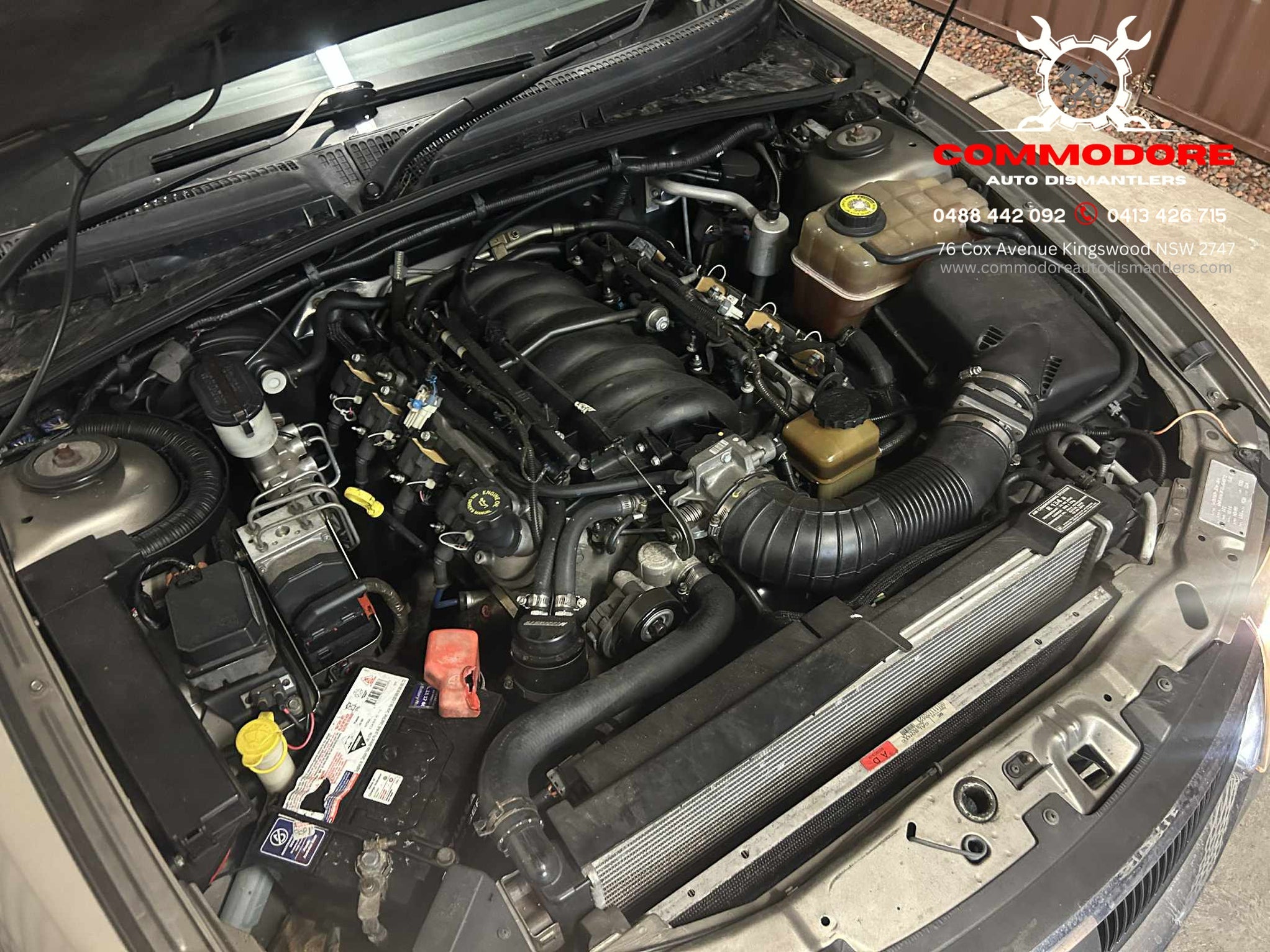 JOCAL014- VX Holden Calais - Air Intake Pipe V8 LS1 — Commodore Auto ...