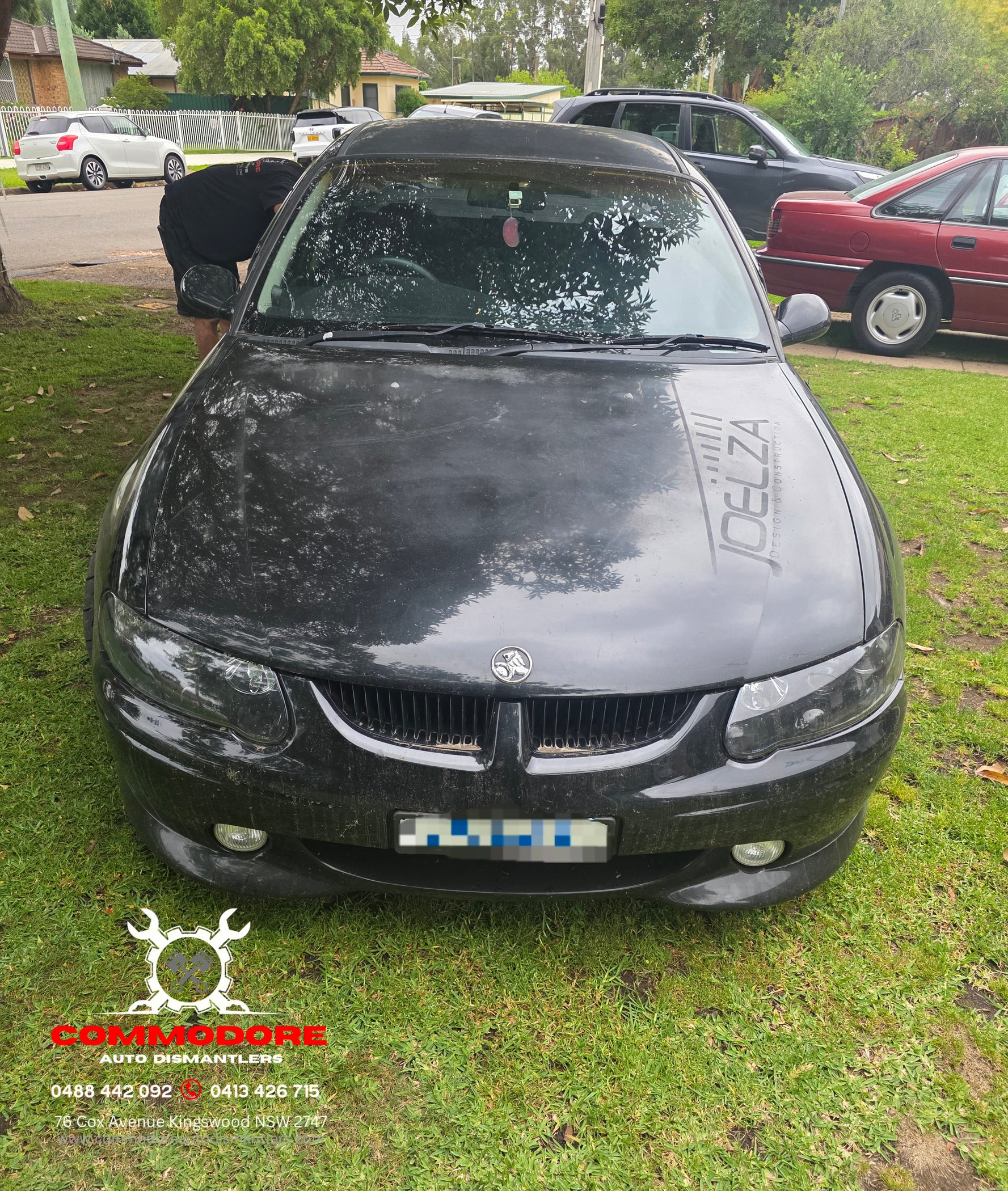 VUSS007 - VU Holden Commodore Utility - Seatbelt DRIVERS FRONT - BLACK ...