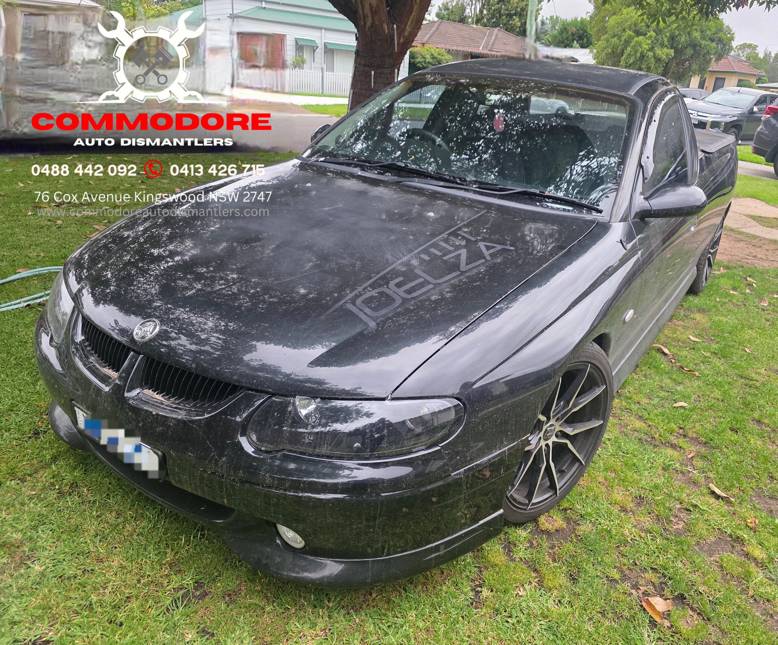 VUSS019 - VU Holden Commodore Utility - Door DRIVERS FRONT - PHANTOM M ...