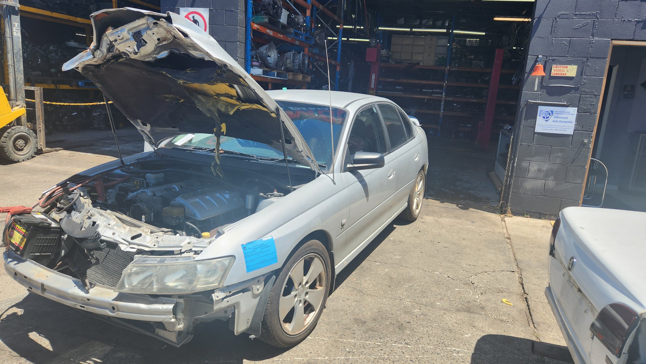 A093 - VY HOLDEN COMMODORE - Side Mirror Passenger Side Black ...