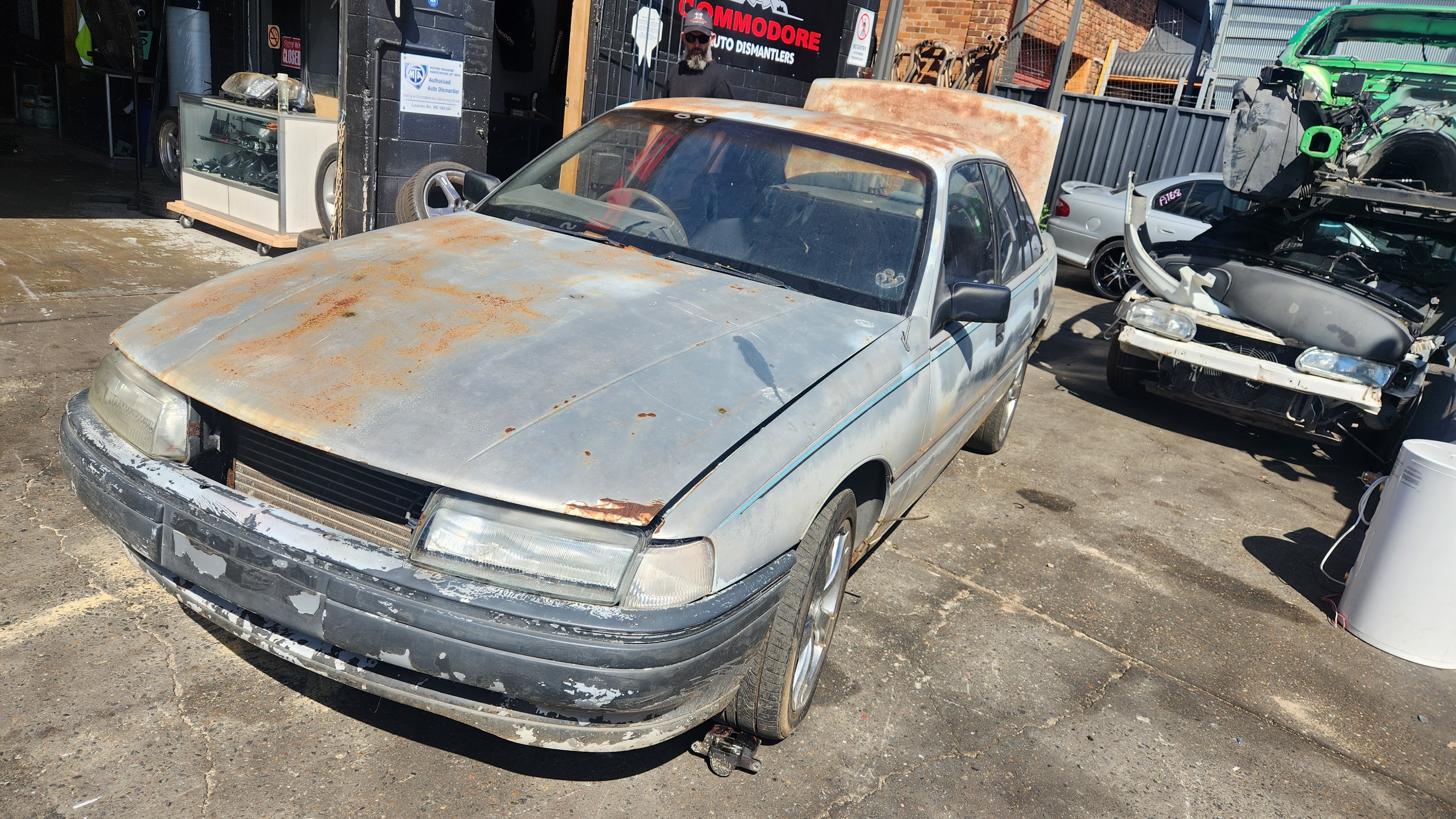 A169 - VN Holden Commodore Sedan - Fuel Flap Release Mechanism ...