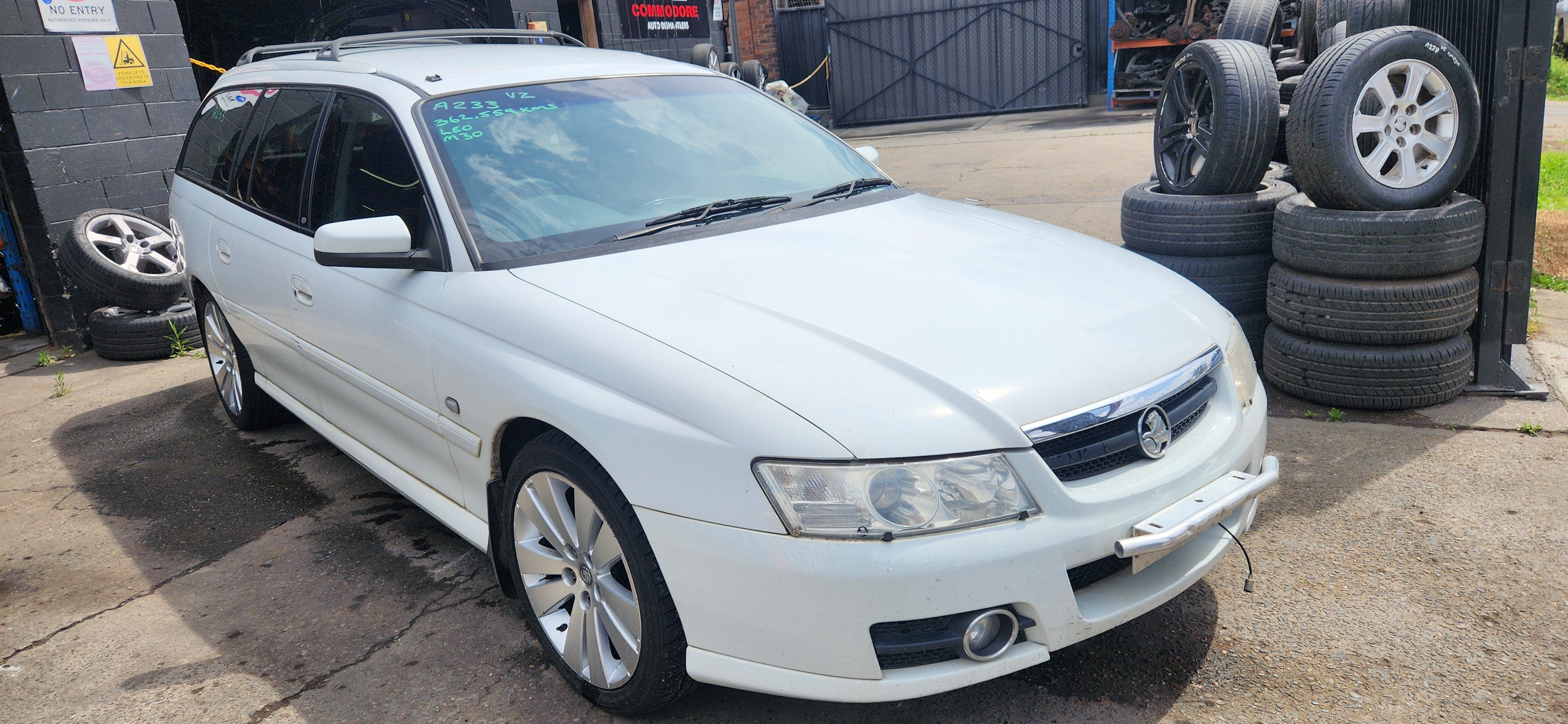 A233 - VZ, VY, VX, VT HOLDEN COMMODORE WAGON - Seatbelt (PASSENGER'S R ...