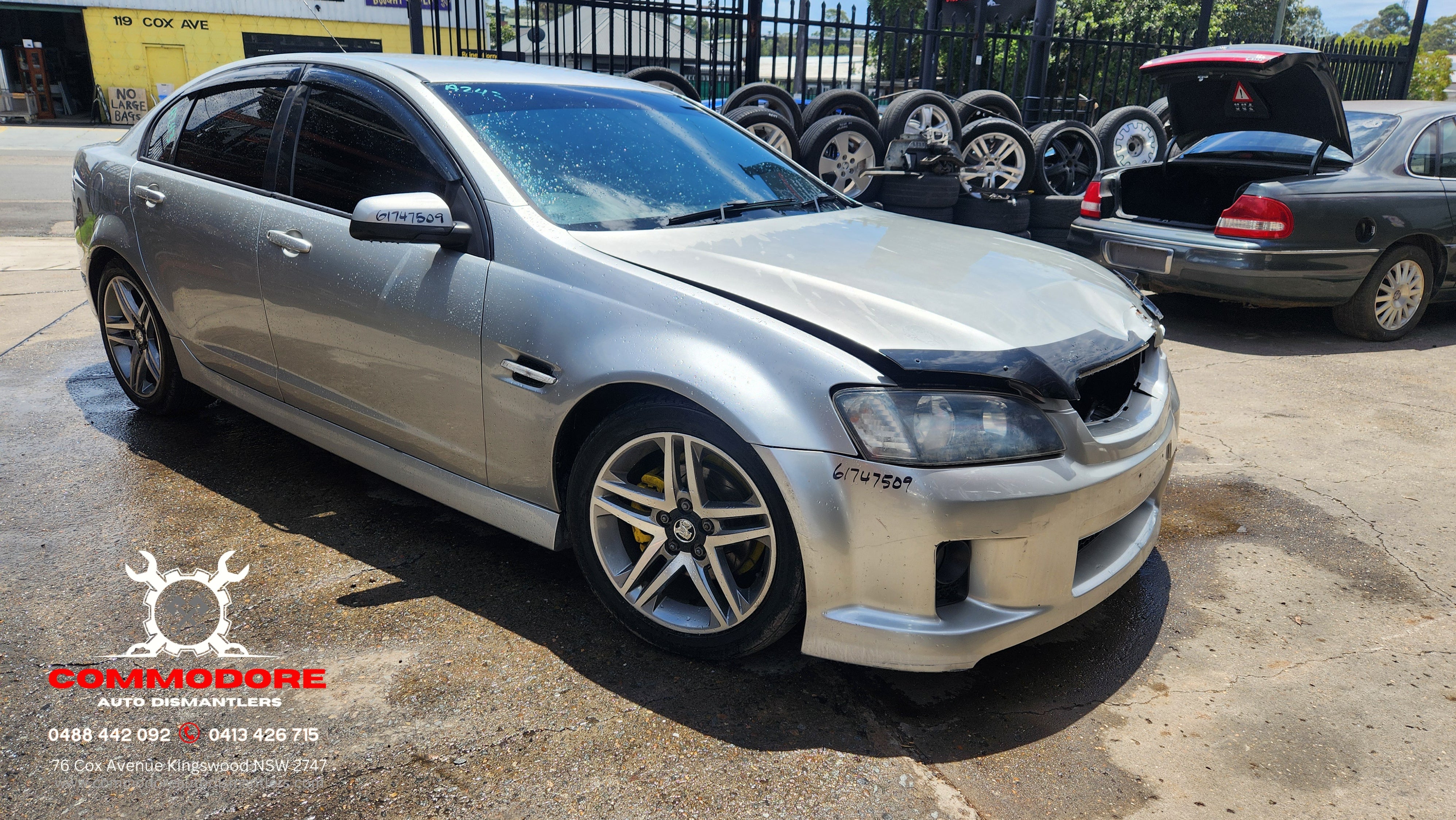 A243 - VE HOLDEN COMMODORE SEDAN - Door (DRIVER'S REAR) NICKLE METALLI ...