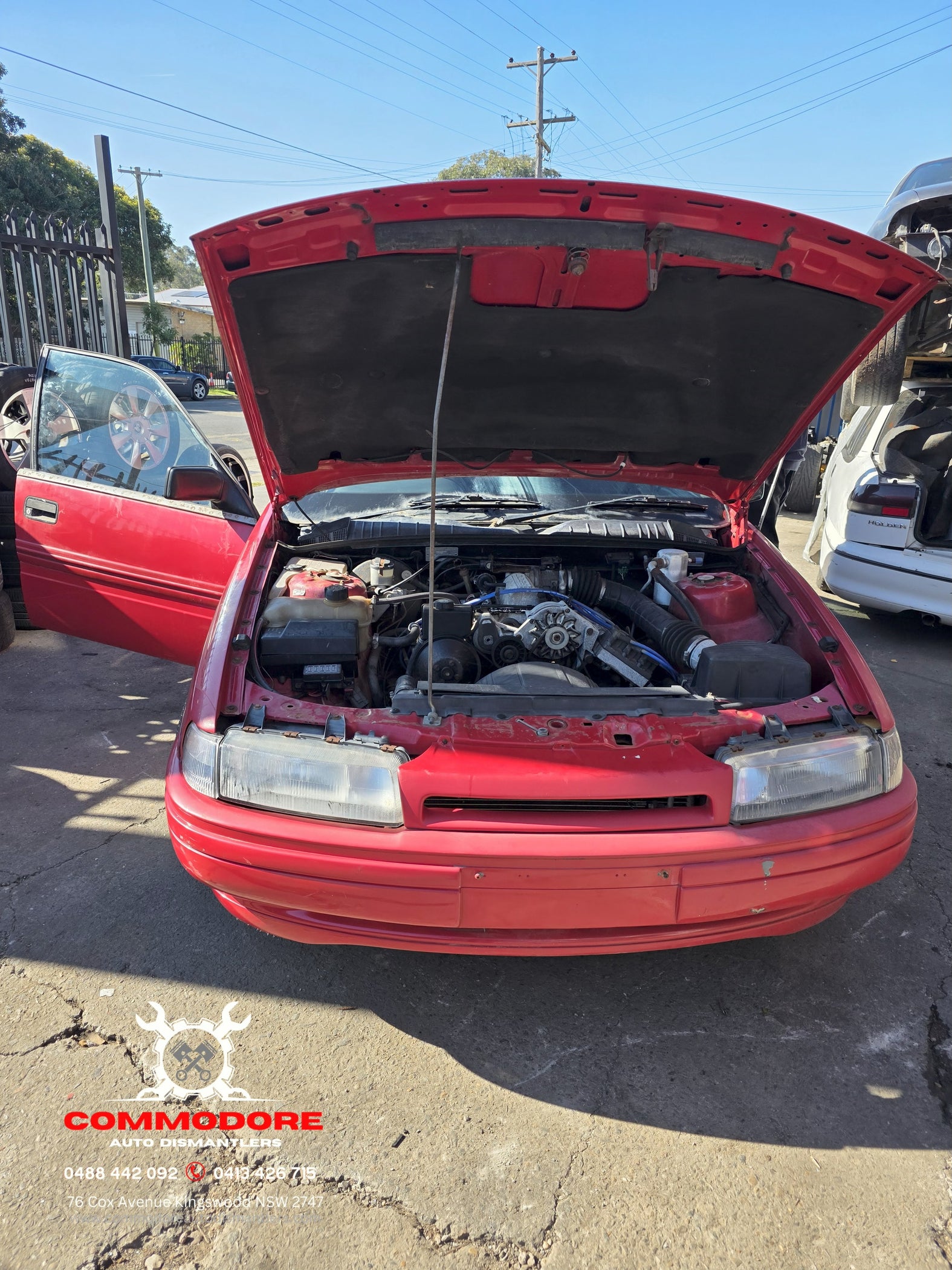 A270 - VN Holden Commodore Sedan - Air Intake Pipe V6 AUTO — Commodore ...