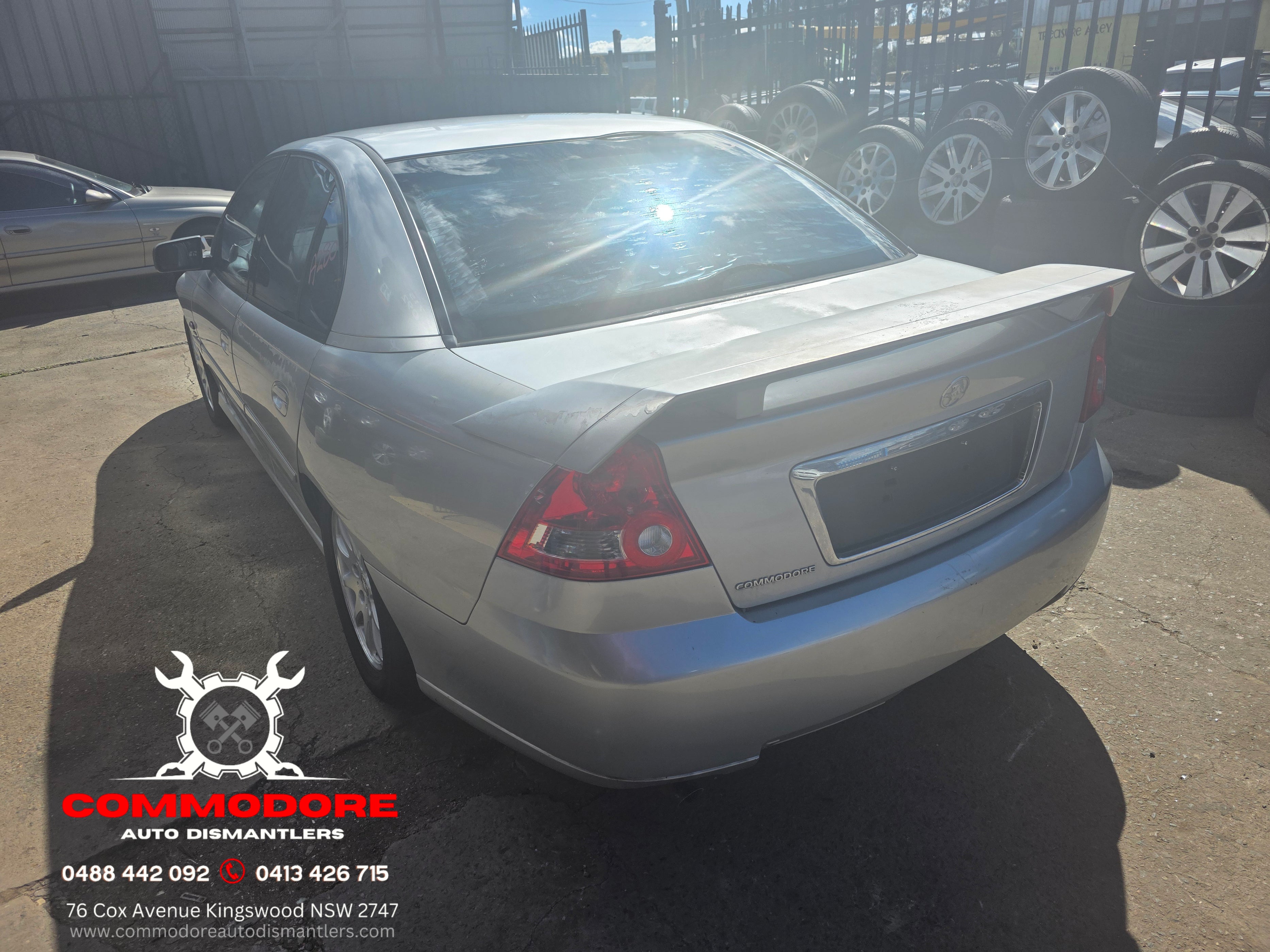 A282 - VY Holden Commodore Sedan - External Door Handle - DRIVER'S REA ...