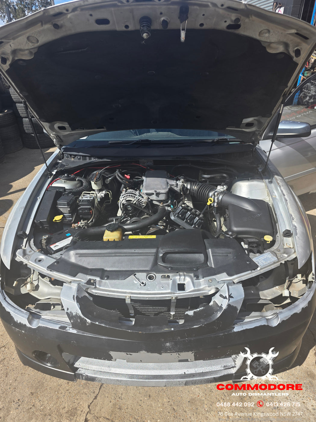 A282 - VY Holden Commodore Sedan - ABS Sensor V6 AUTO - PASSENGER'S SI ...