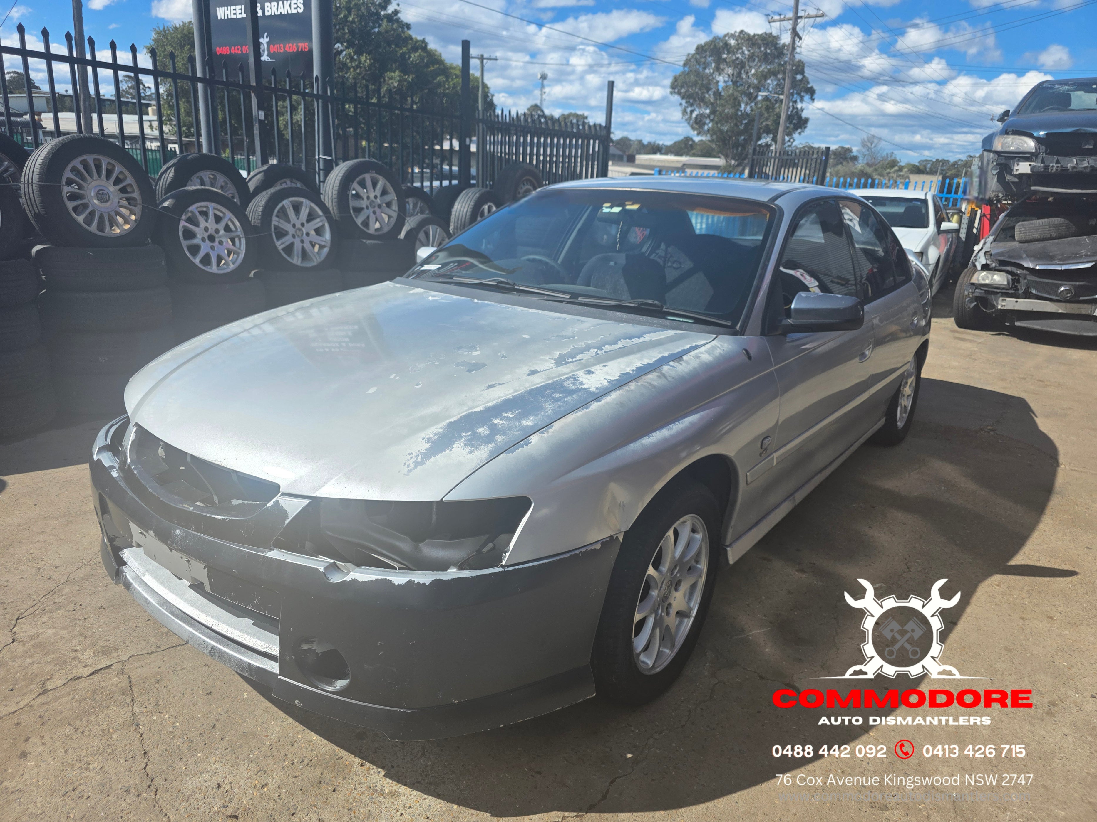 A282 - VY Holden Commodore Sedan - Rear Handbrake Cables — Commodore ...