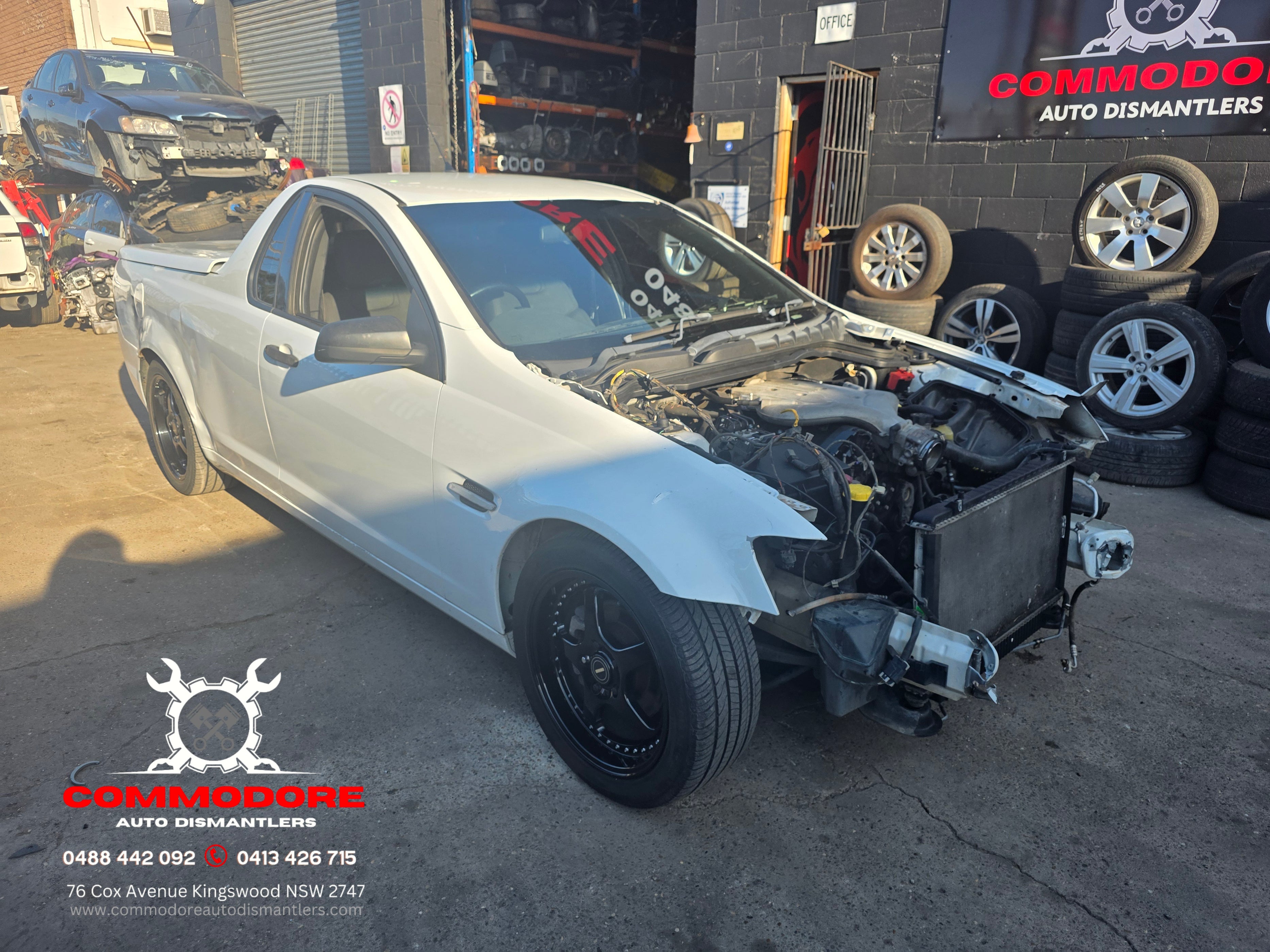 A284 - VE Holden Commodore Ute - Starter Loom V6 AUTO LEO - (FUSEBOX t ...