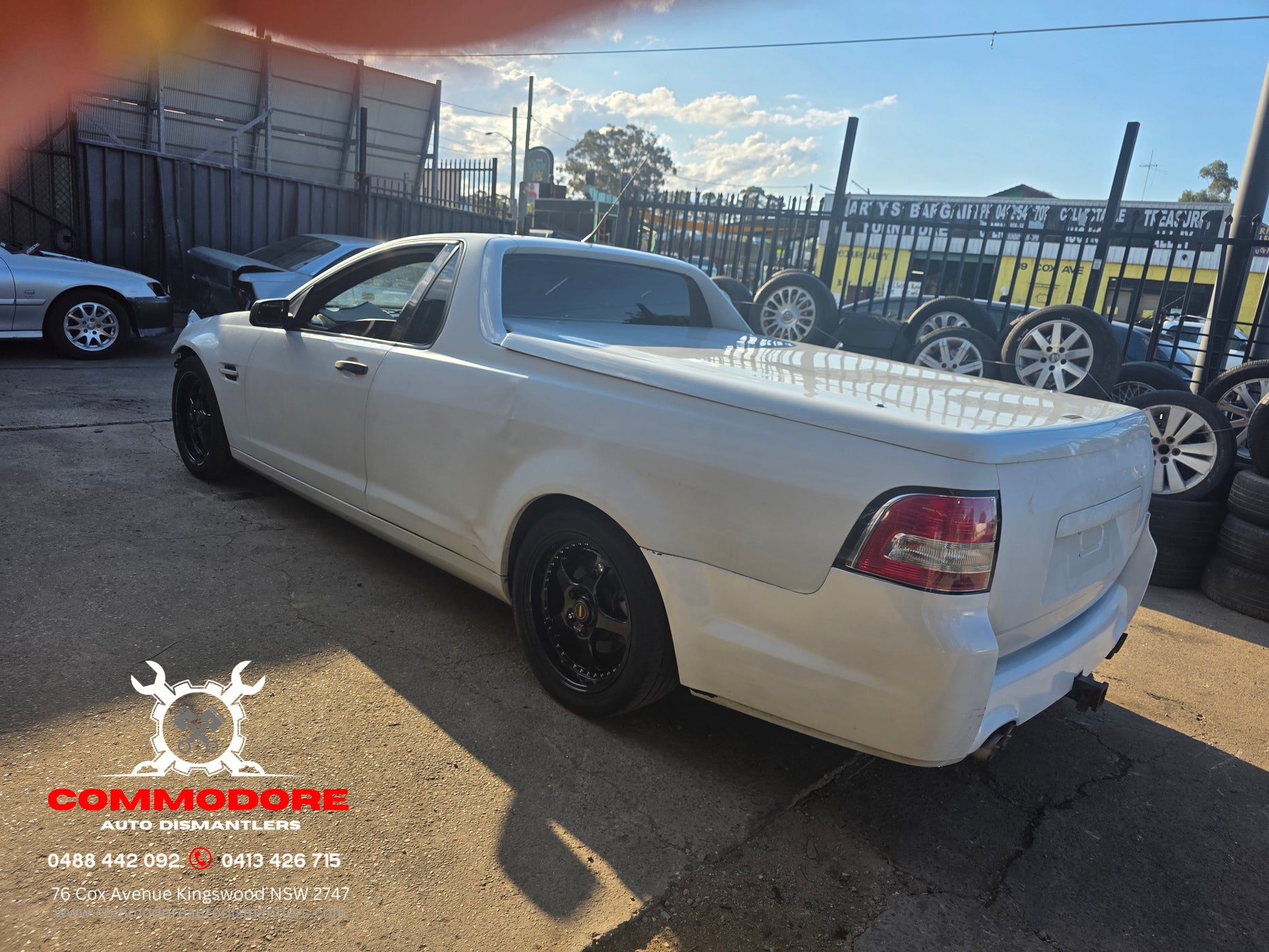 A284 - VE Holden Commodore Ute - TUB Upper QTR Panel/Rail -PASSENGER'S ...