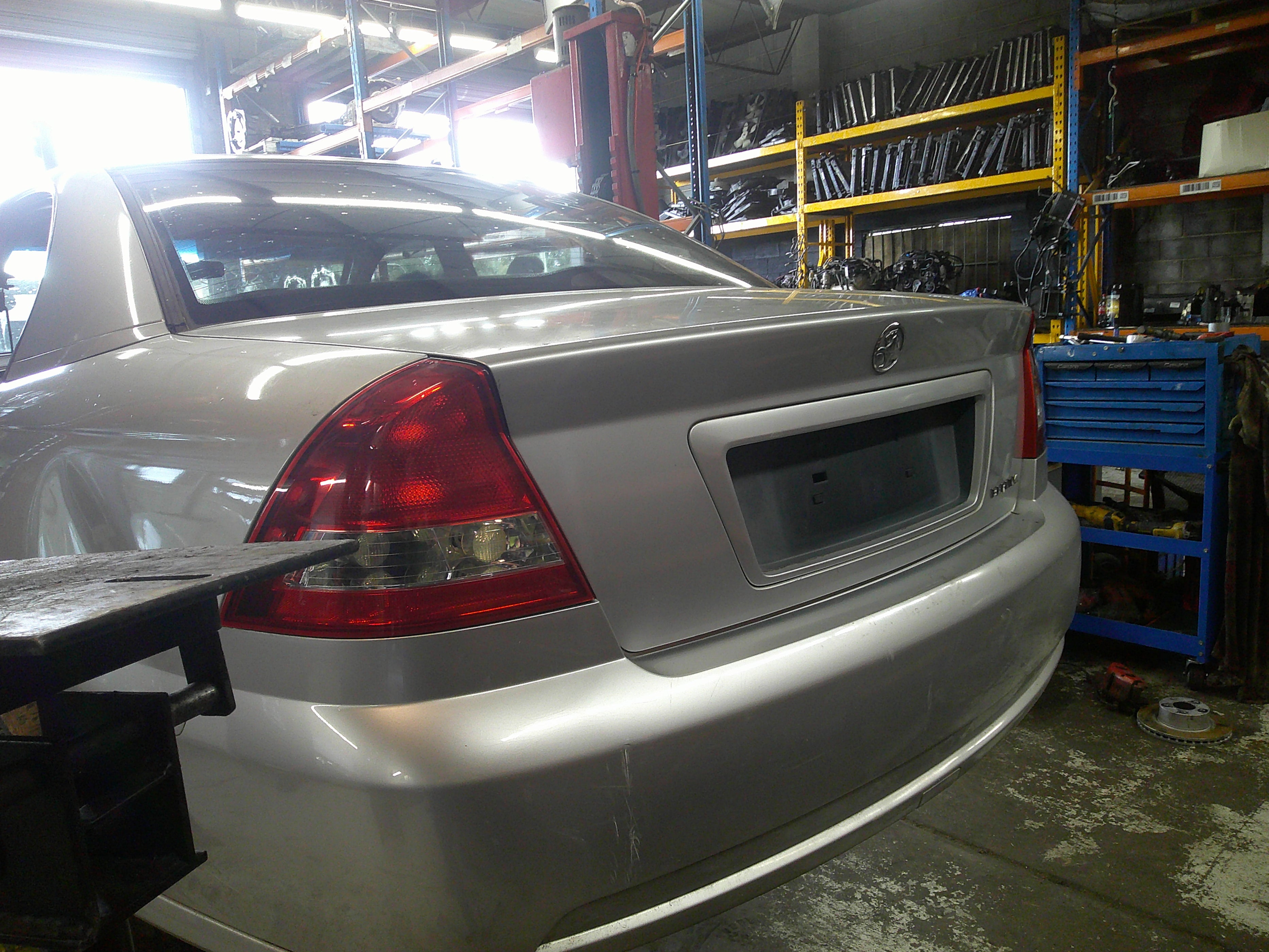 A051 - VY Holden Commodore Sedan - Boot Garnish Paint Code # 470G Quic ...