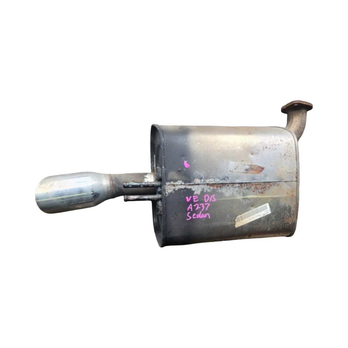 A237 - VE HOLDEN COMMODORE SEDAN - Muffler DRIVER'S Side - V6 AUTO ...