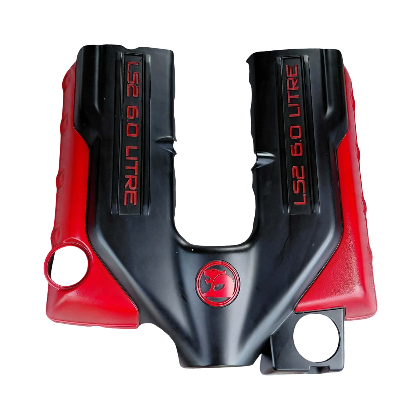 JMSS - VZ Holden HSV LS2 6.0 LITRE - Engine Cover - BLACK/RED Part #06 ...