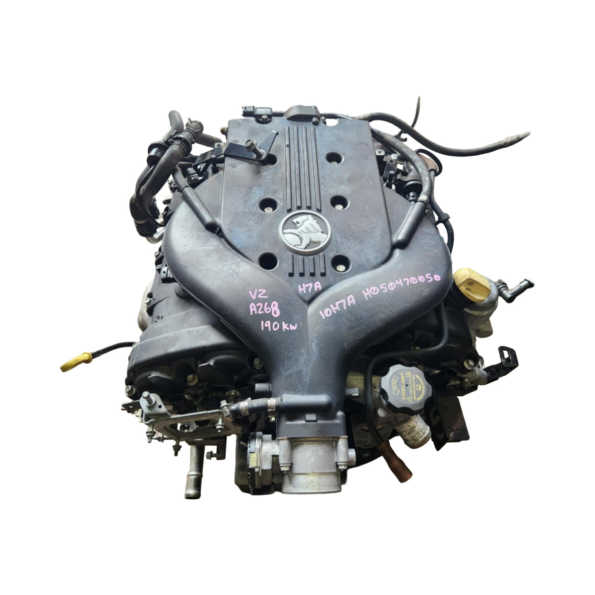 A268 - VZ HOLDEN CALAIS SEDAN - Engine LY7 HIGH Output 190kw 10H7A All ...