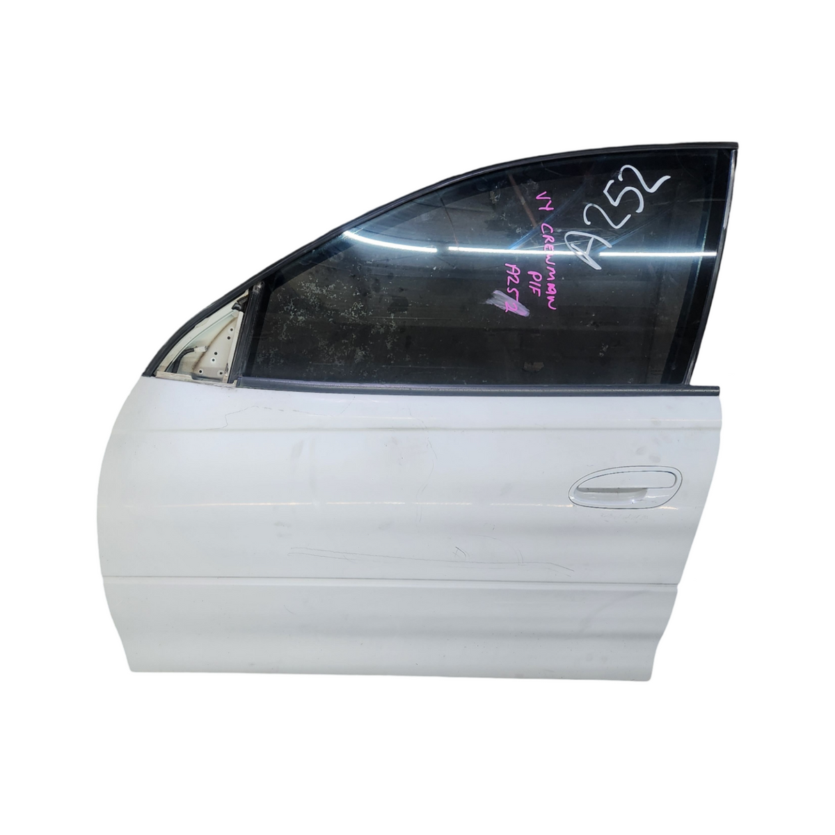 A252 - VY SS Crewman - Passenger's Front Door - PAINT CODE HERRON WHIT ...