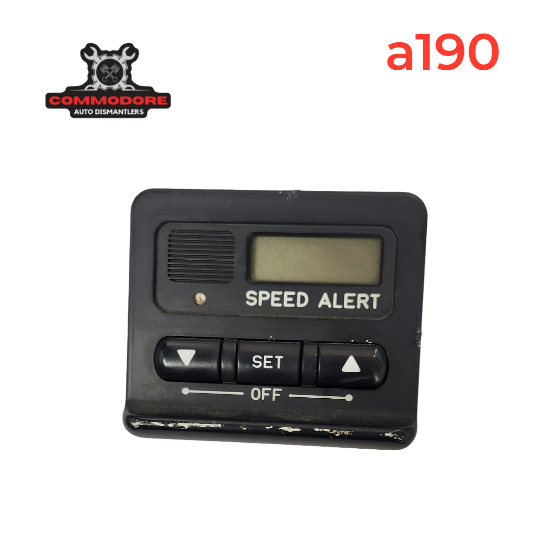 A190 - VS Executive - Speed Alert Switch Panel — Commodore Auto Dismantlers