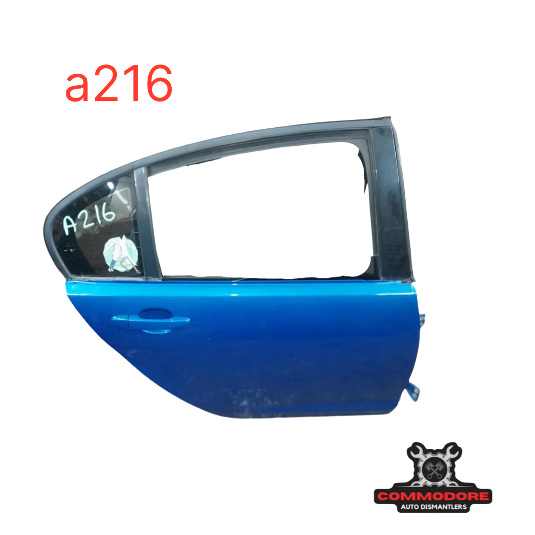 A216 - VE HOLDEN COMMODORE SEDAN - Door Driver REAR - Voodoo Blue #608 ...
