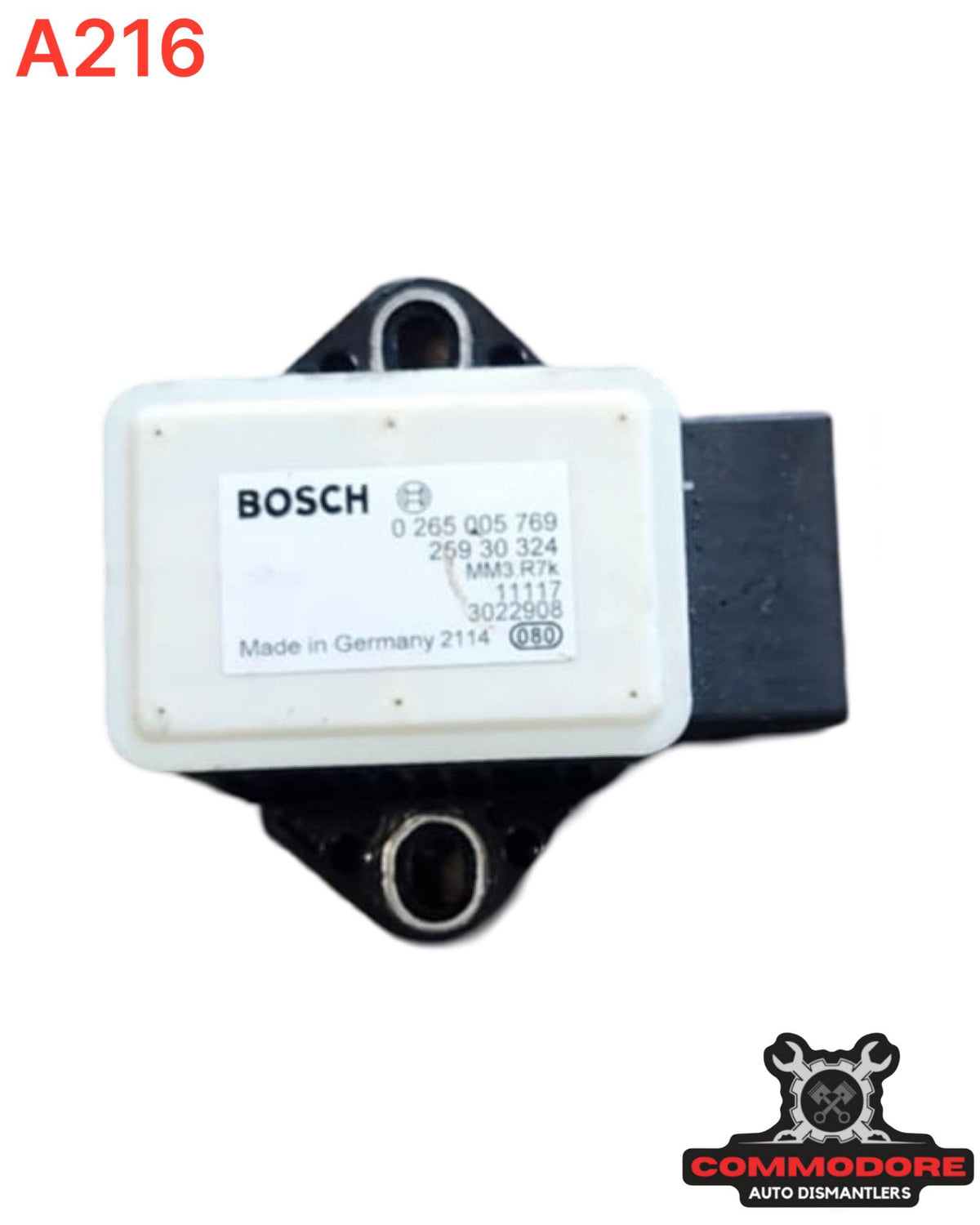 A216 - VE SV6 - YAW Rate Sensor — Commodore Auto Dismantlers